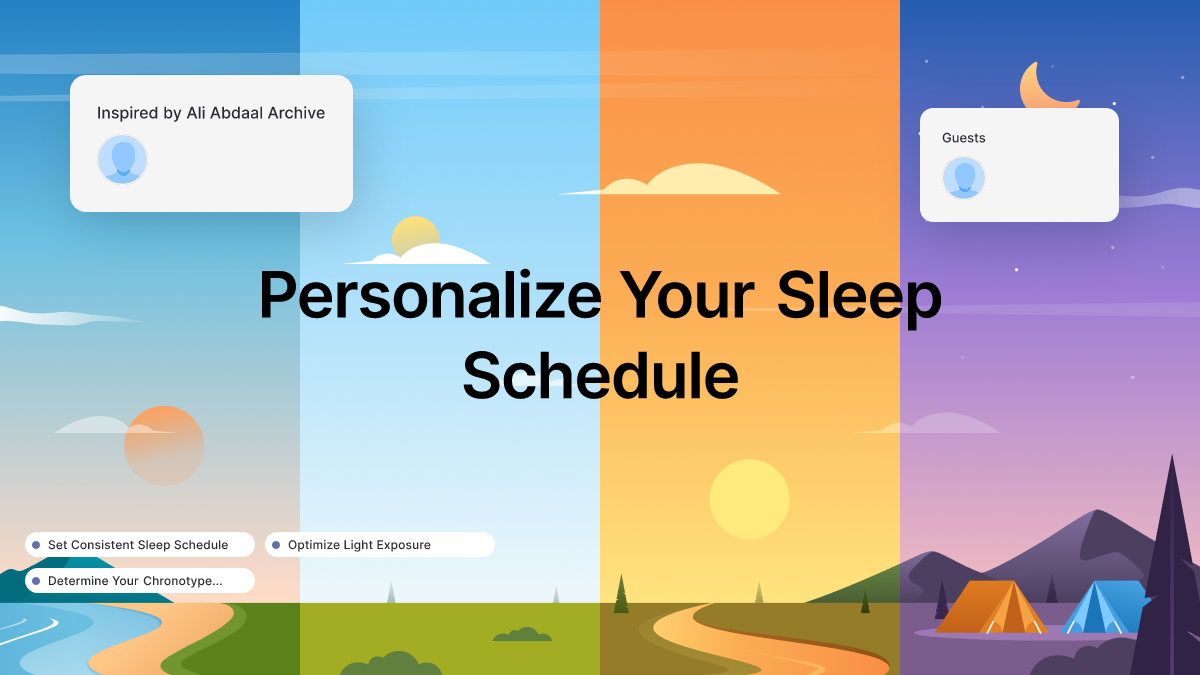 Personalize Your Sleep Schedule