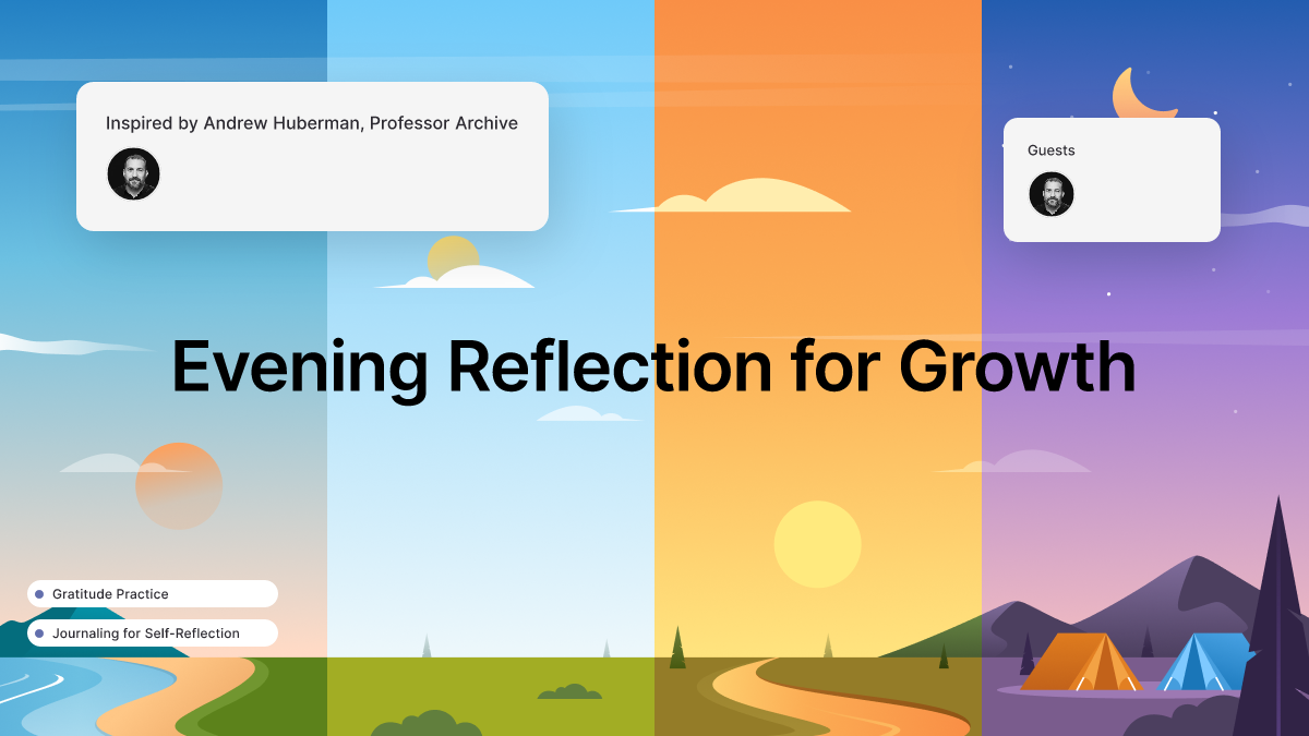 Evening Reflection for Growth