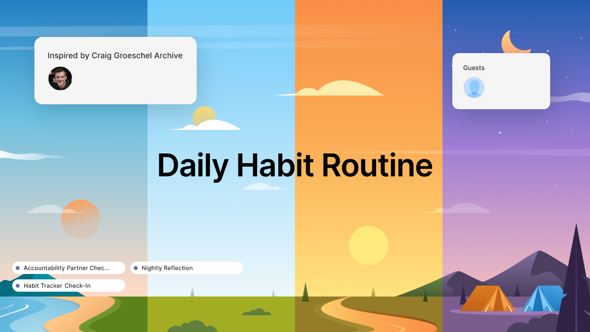 Daily Habit Routine