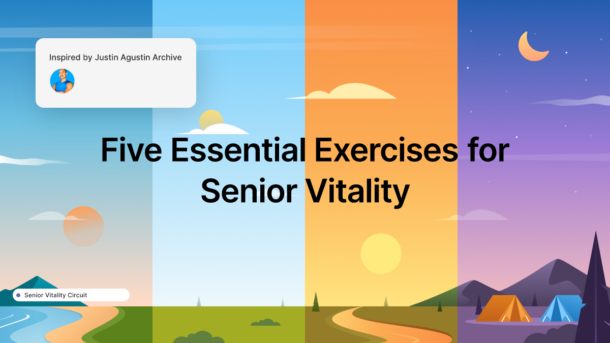 Five Essential Exercises for Senior Vitality