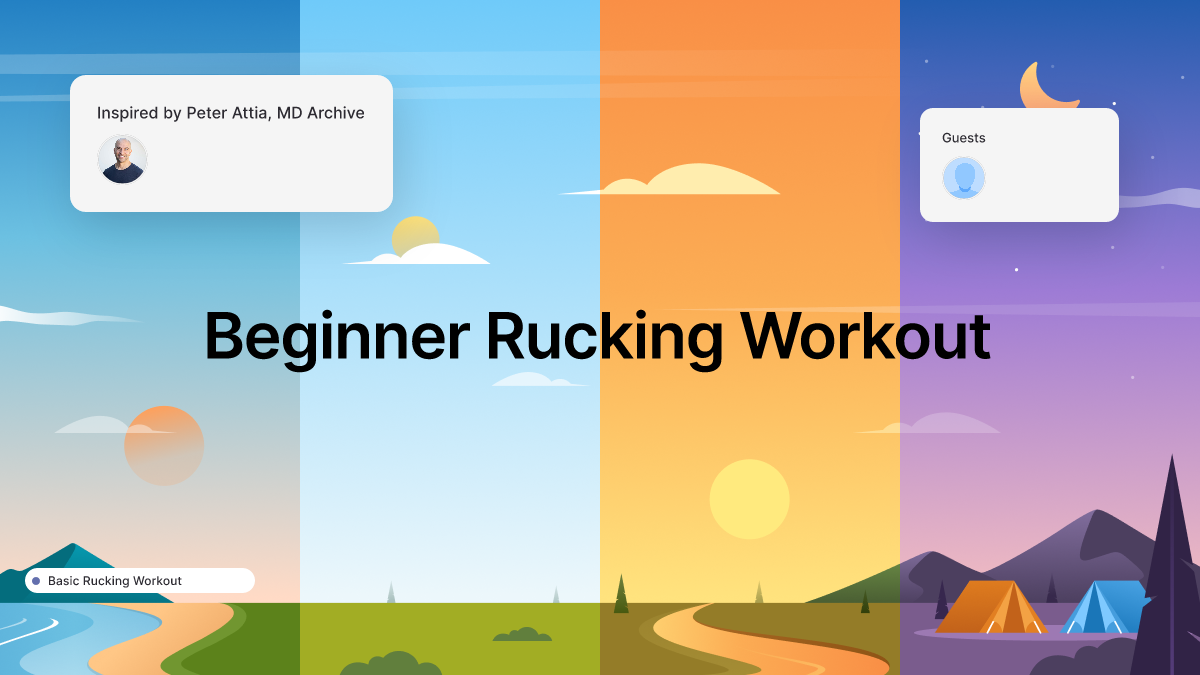 Beginner Rucking Workout