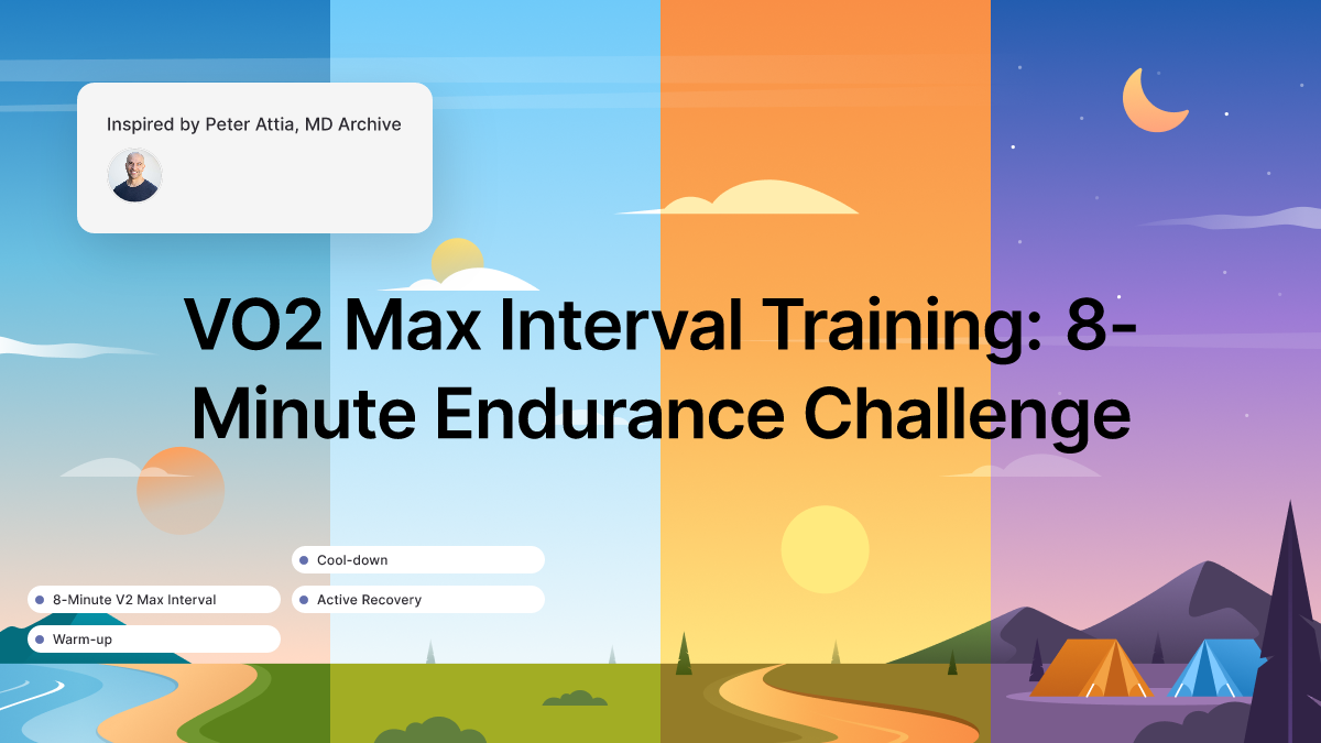 VO2 Max Interval Training: 8-Minute Endurance Challenge