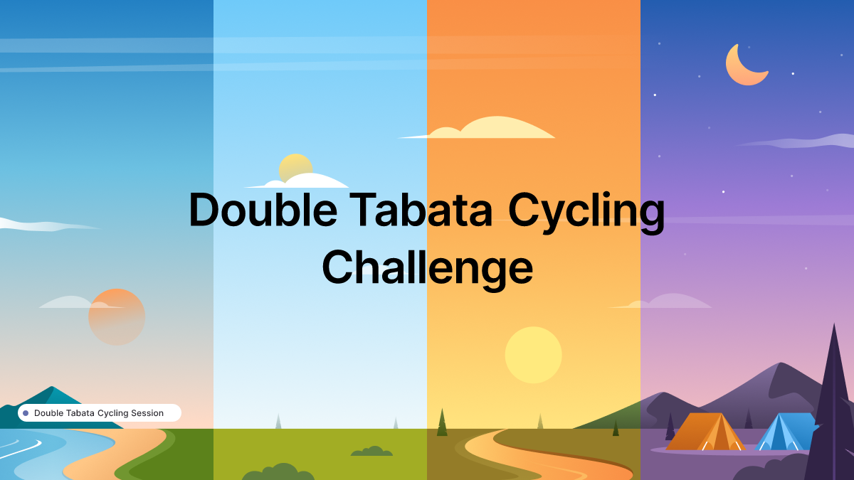 Double Tabata Cycling Challenge