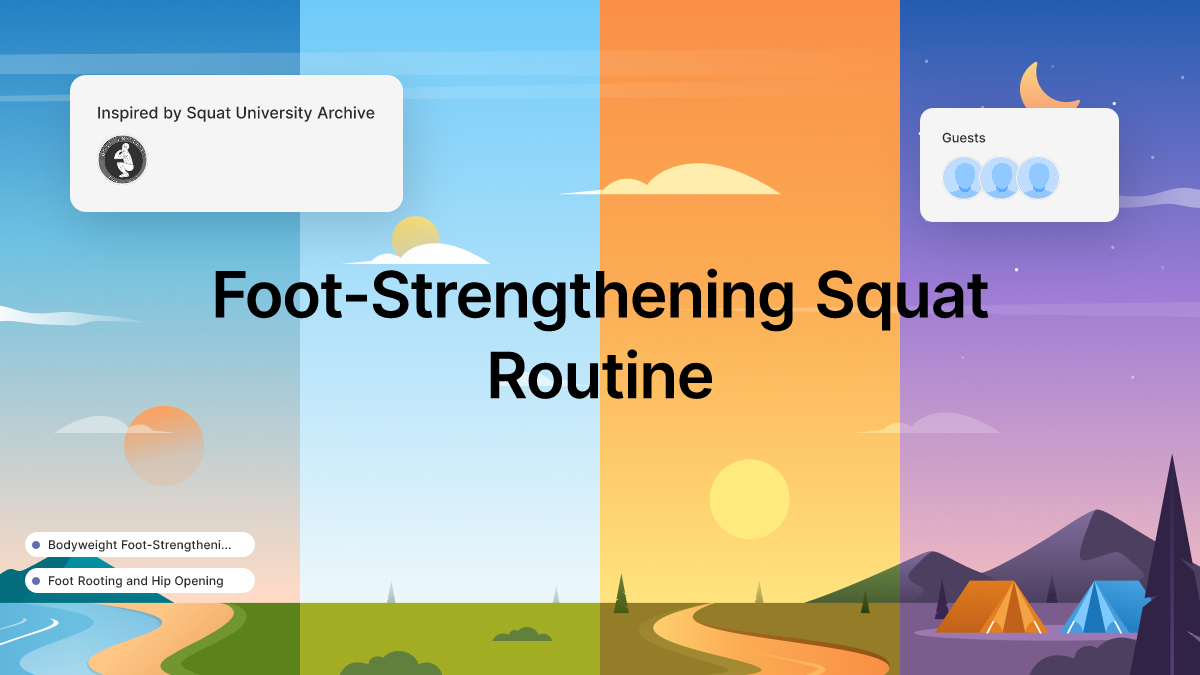 Foot-Strengthening Squat Routine