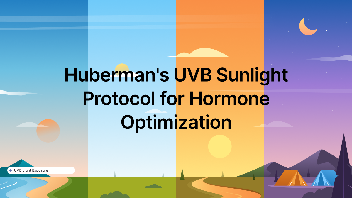 Huberman's UVB Sunlight Protocol for Hormone Optimization